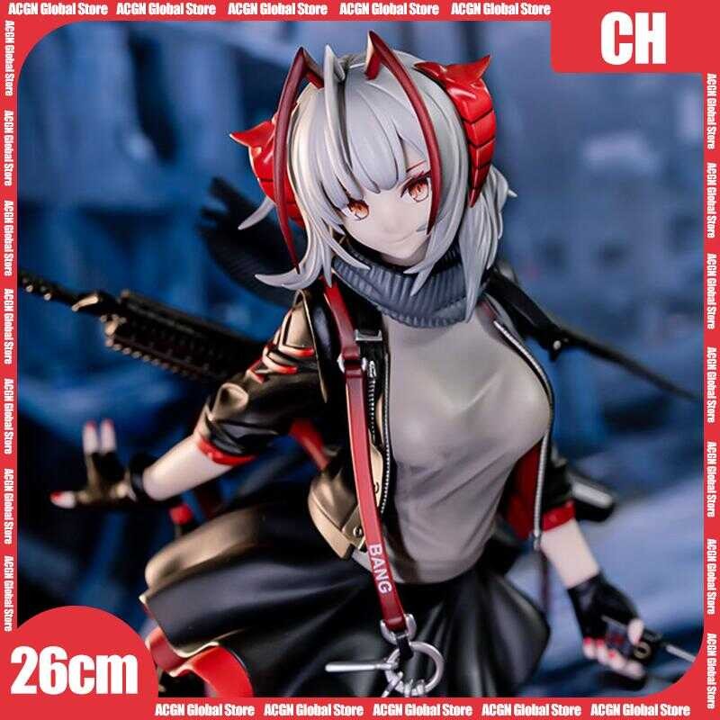 Anime Arknights Game Figure W Armed Beautiful Girls 26cm Peripherals ...