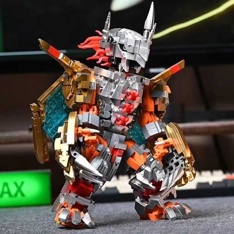 Monster Digital Adventure Model Building Blocks Brick Kit Digimon War ...