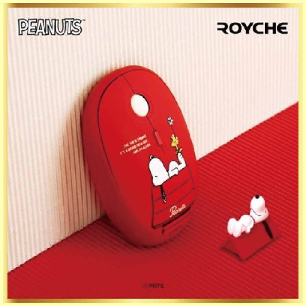 ⚾︎ ⭐ ♞,♘SNOOPY Bluetooth Wireless Mouse Silent Mouse No Click Sound ...