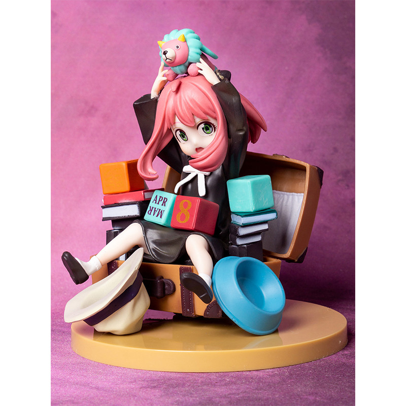 91 Anime Spy X Family Anya Toys Loid Yor Forger Chibi Anua Figure With ...