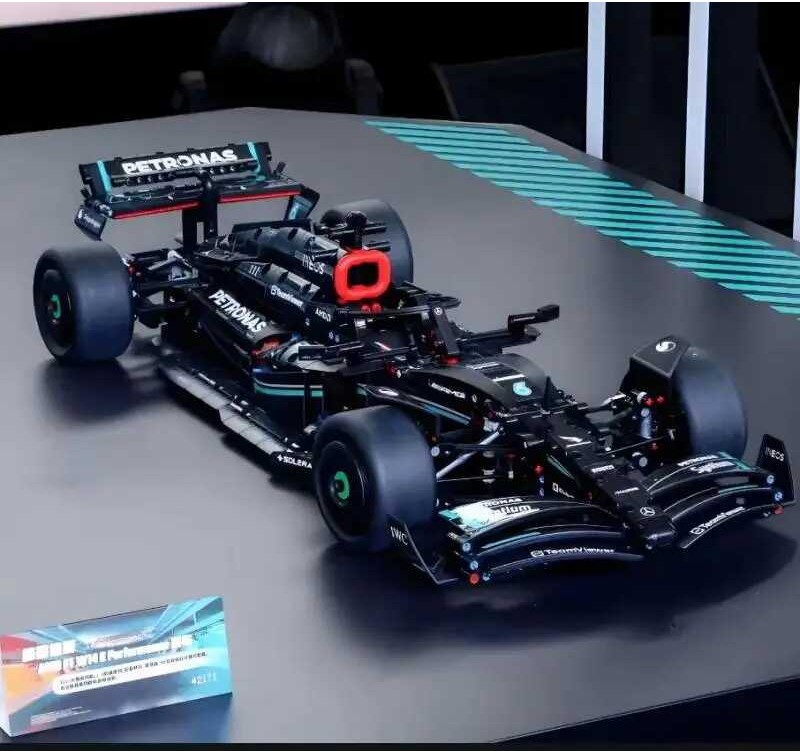 1642Pcs Technical Speed Race F1 W14 E Performance Car Building Blocks ...