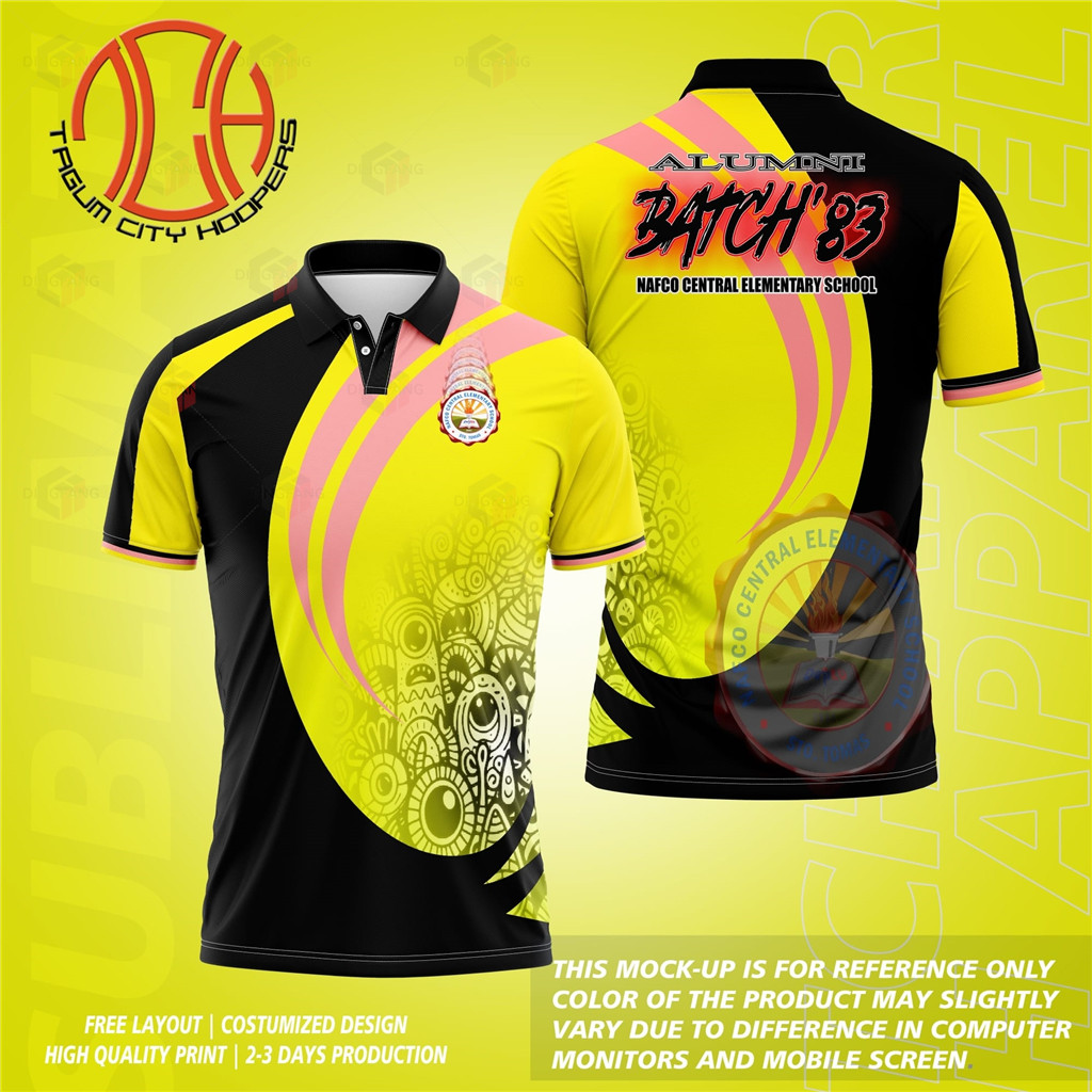 【FREE CUSTOM】POLO Shirt Uniform for SSLG | SELG | YES-O | BKD FULL ...
