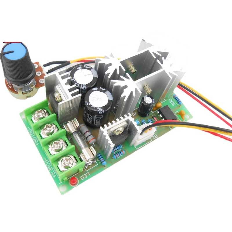 DC motor speed regulator 12V24V36V48V high-power drive module PWM ...