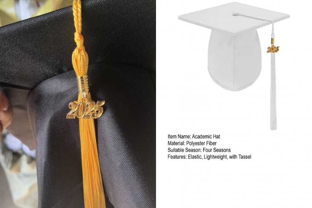 [Greaterbay] Graduation Party Hat Premium Graduation Cap with Tassel ...