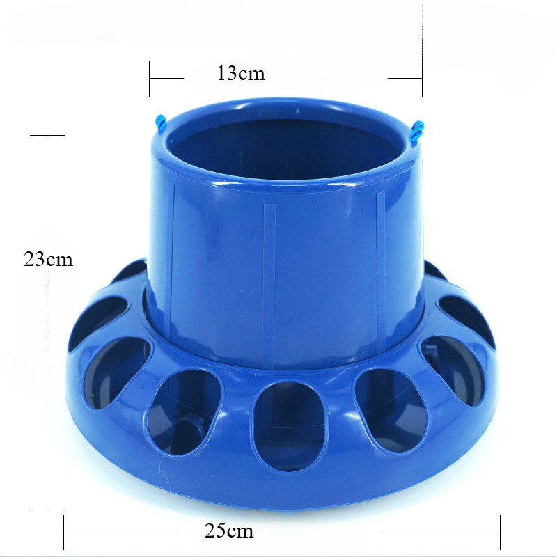 Pigeon Feeder Automatic Chicken Feeder Bowl 2kg Rooster Hen Feeding ...