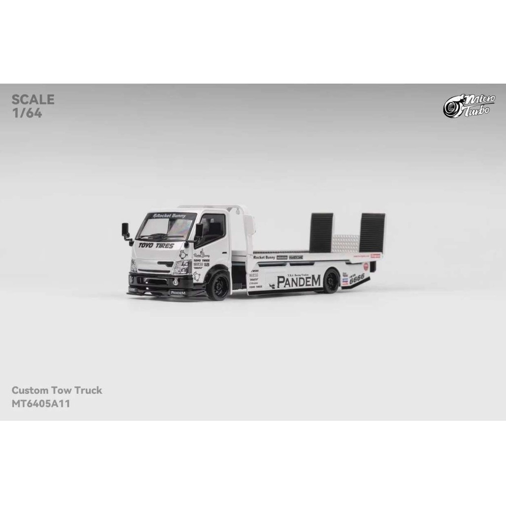Micro Turbo 1:64 Custom Tow Truck Rocket Bunny Diecast Model Car ...