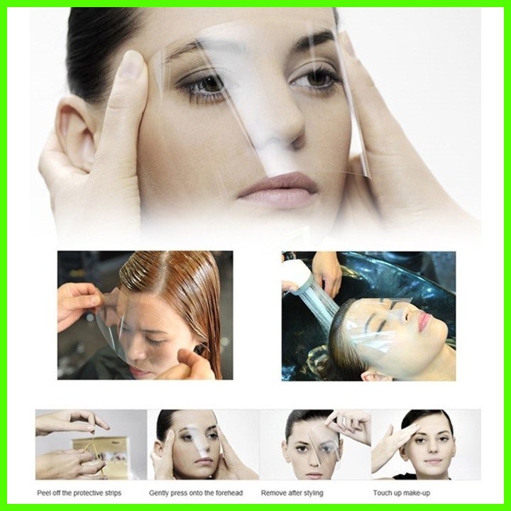 ๑ BUY 1 TAKE 1 Disposable Haircut Hairspray Adhesive Face Shield ...