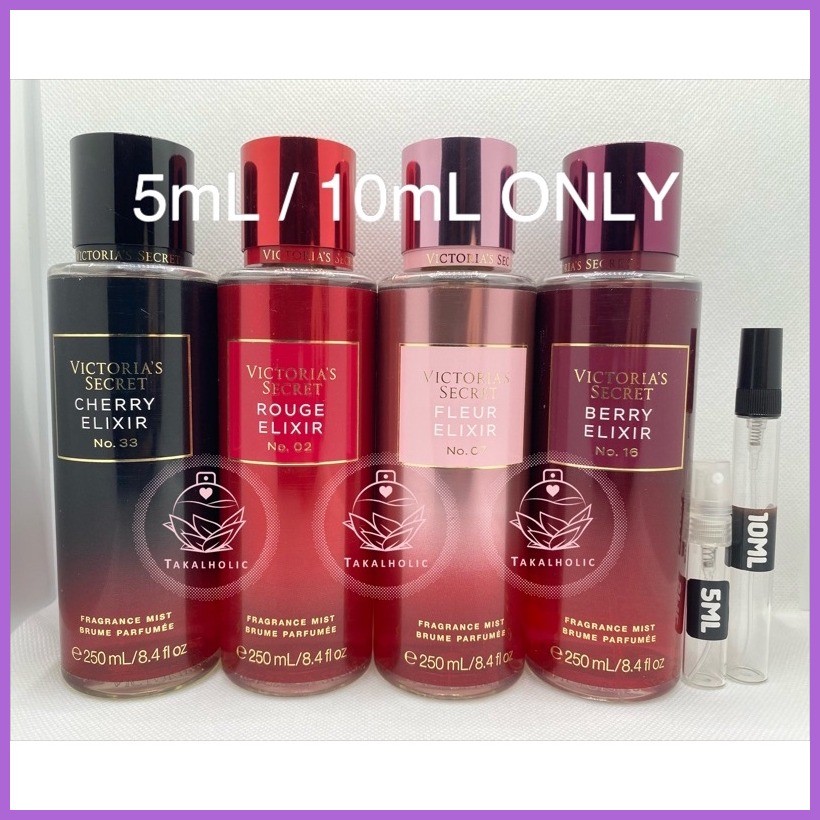 Victorias Secret CHERRY ELIXIR | ROUGE ELIXIR | FLEUR ELIXIR | BERRY ...