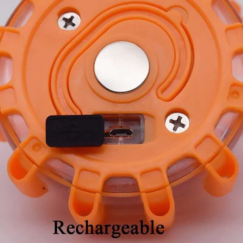 Warning LED Built-in Battery 9Mode Safety Flare Dash Emergency Flashing ...