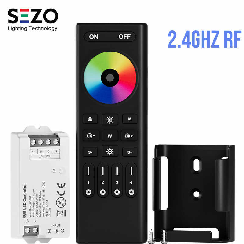 Mini 2.4Ghz LED Light Strip Controller Kit Para Sa 2Pin DIM 3Pin CCT ...
