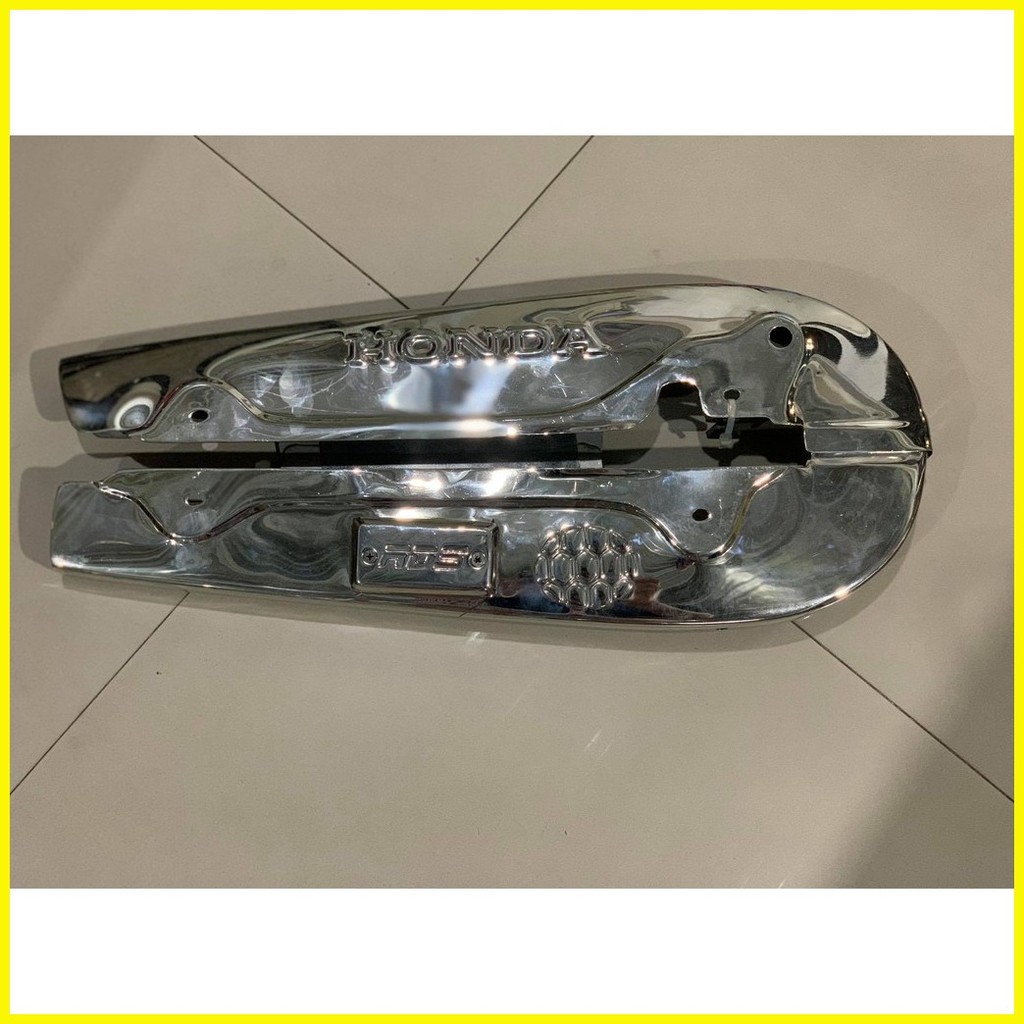 ☪ RDS STAINLESS MOTORCYCLE CHAIN COVER TMX 155-FULL | Shopee Philippines