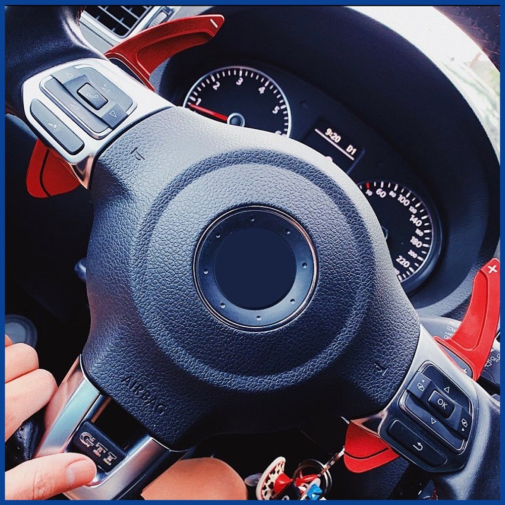 3 colors Aluminum alloy car shift paddle steering wheel with extended ...