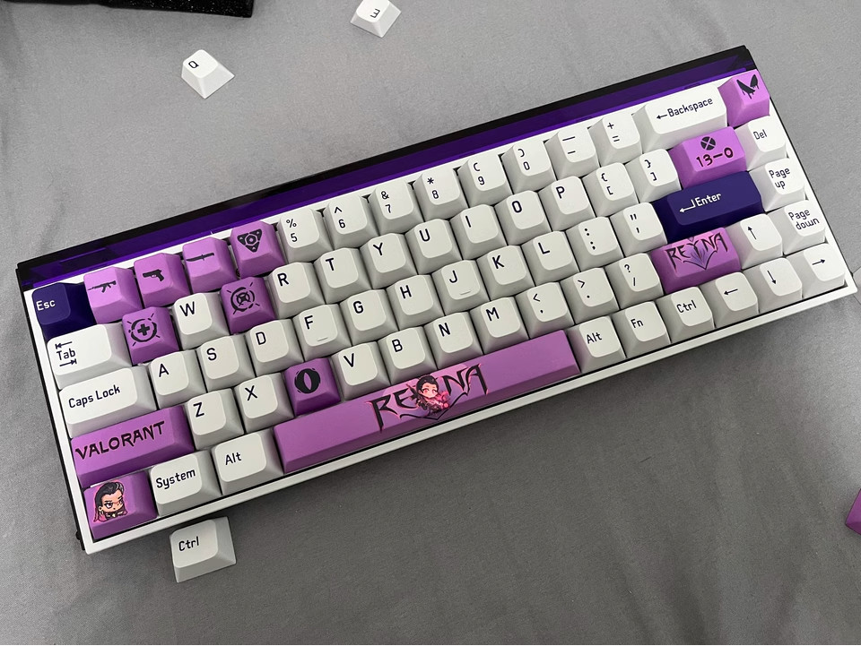 Reyna Keycap Cherry/OEM Profile 11/14 Keys Five-sided Sublimation Cute ...