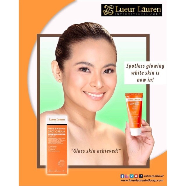 White & Wrinkle Spot cream 30g from Lueur Lauren Intl Corp. (Authorise ...