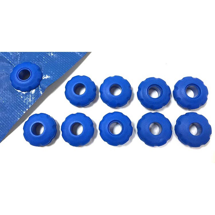 in stock Blue Taiwan-Made Plastic Canvas Eye Buttons, A Set Of Ten, No ...