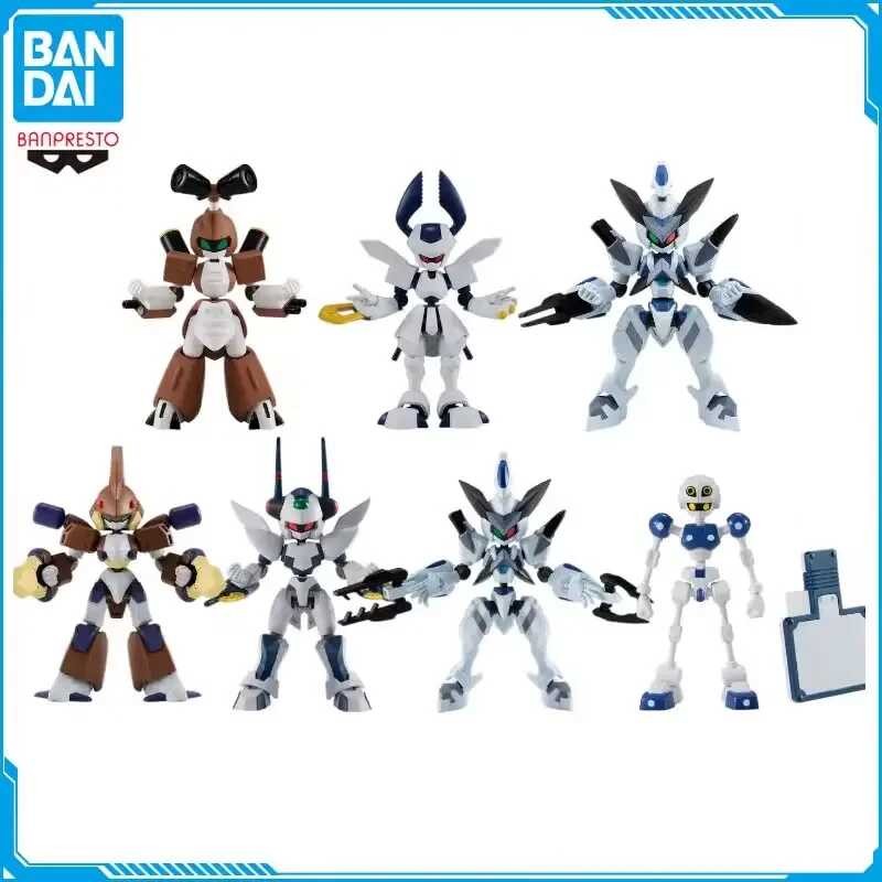 Gashapon Bandai Anime Medabots Pla-tit Lid Edition 1/12 er Movable ...