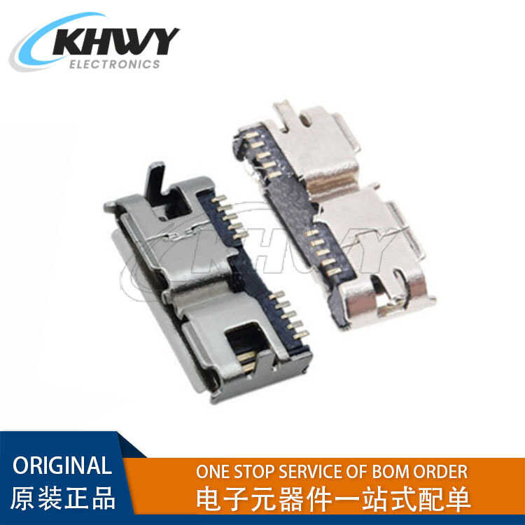 MICRO 3.0 female socket plug USB 3.0 socket B-type full surface mount ...
