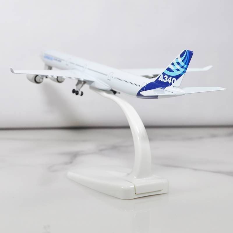 Airbus A340 Prototype With Wheels 20Cm Alloy Metal Aircraft Model ...