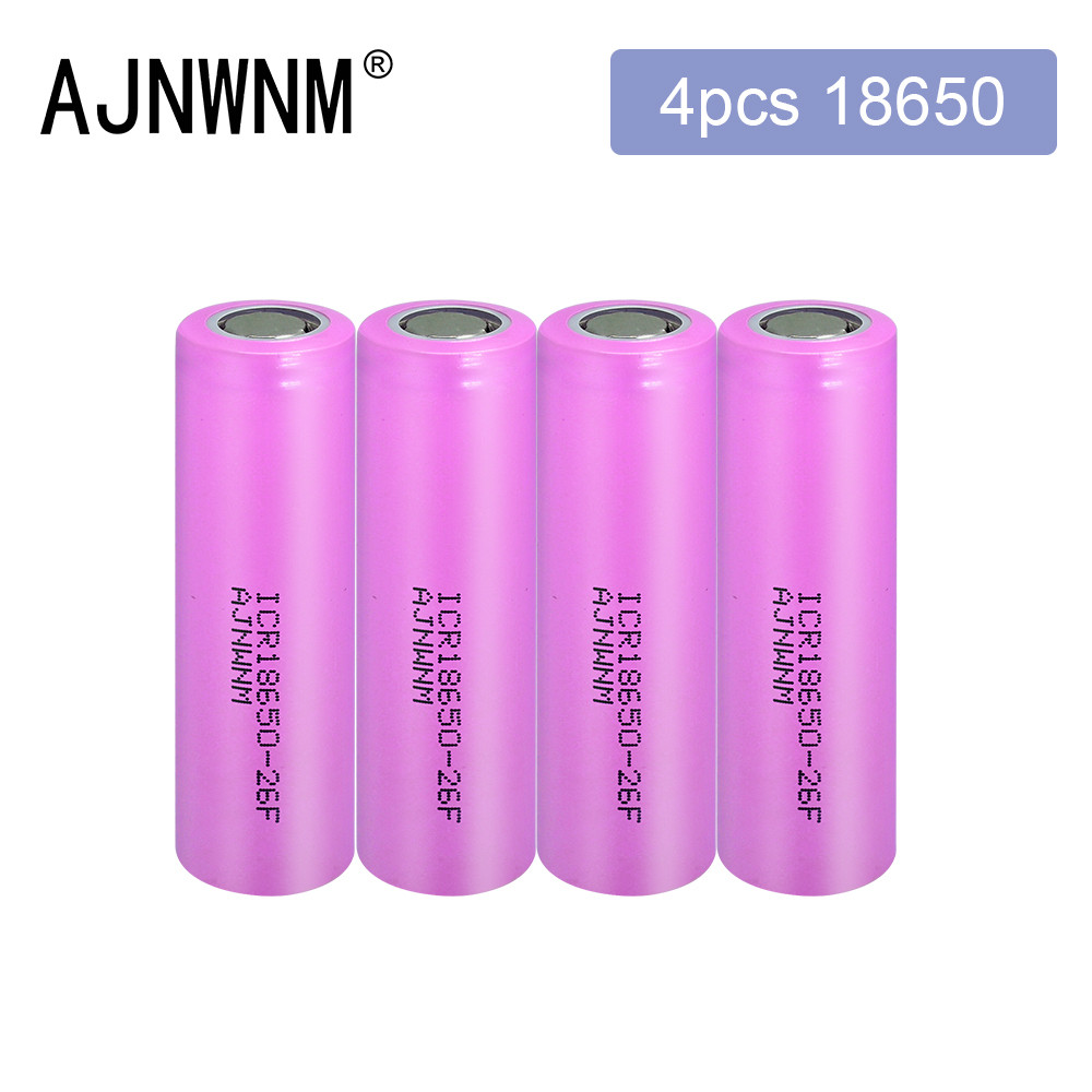 044 For 3 2600Mah Icr18650 3.7V Batteries Li Lithium Ion 18650 ...