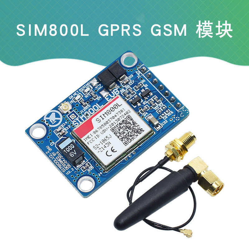 SIM800L module replaces SIM900A SMS data GSM GPRS 4 frequency with 5V ...