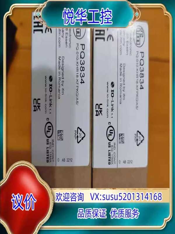 Original German Ifm/Yifumen Pressure Sensor Pq3834 For Pneumatic Devices, Physical Negotiation ...