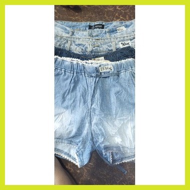 ♀ Denim Shorts - Preloved/Ukay Ukay | Shopee Philippines