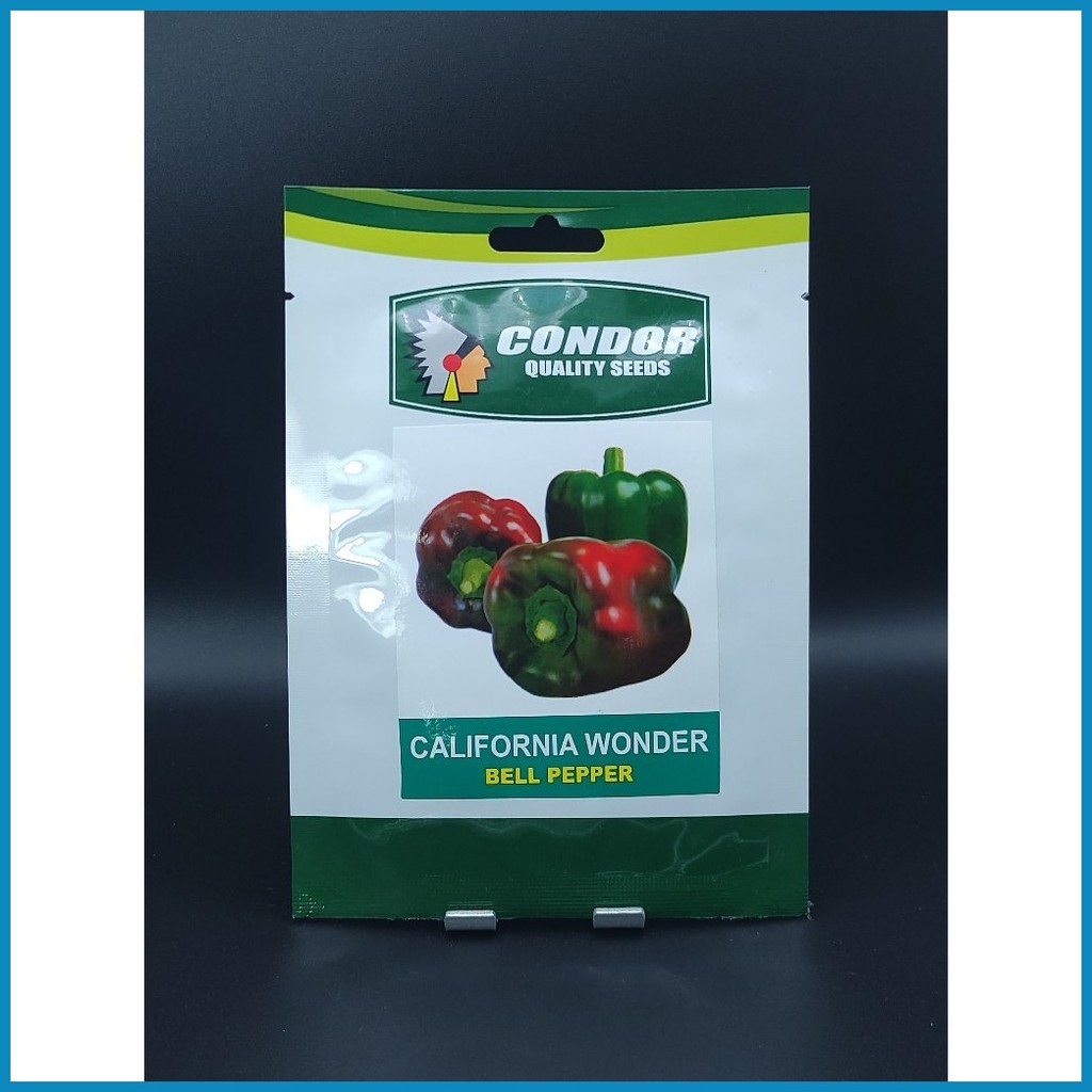 CONDOR CALIFORNIA WONDER BELL PEPPER SEEDS (2 GRAMS) | Shopee Philippines