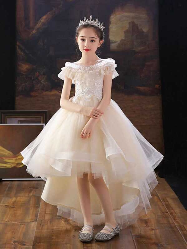 Tt Bihis Prinsesa Ng Babae Domineering Harap Maikling At Bumalik ...