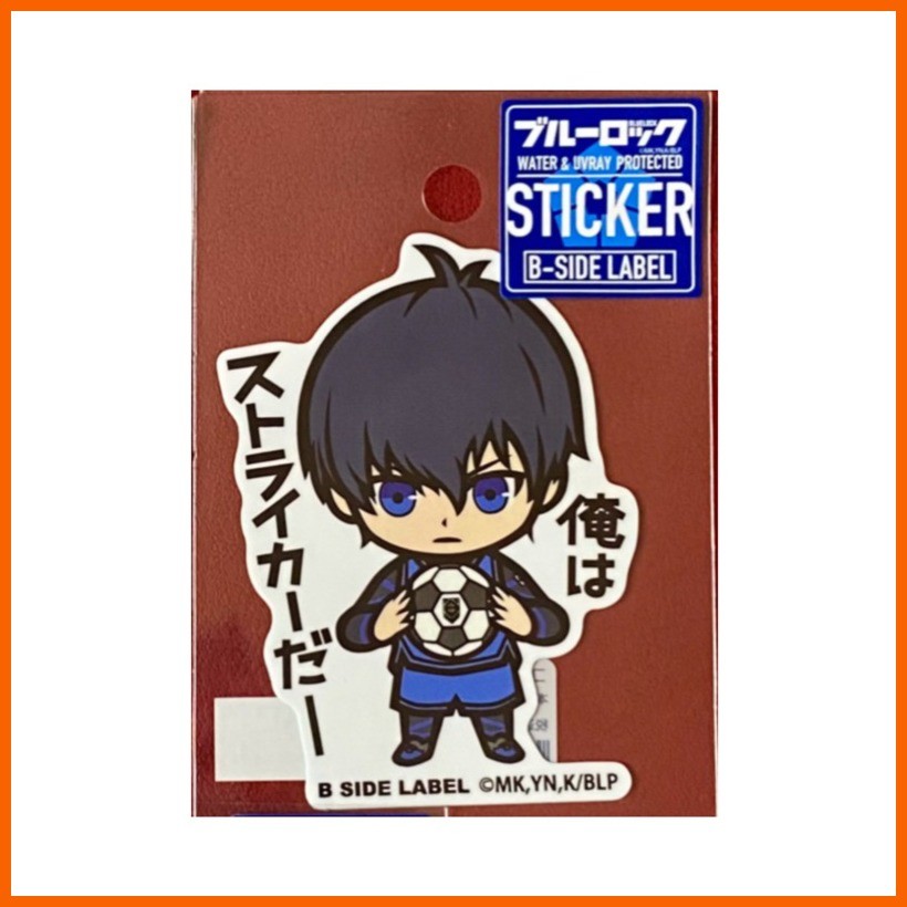 ON HAND | OFFICIAL B-SIDE LABEL x Blue Lock Collaboration Sticker ...