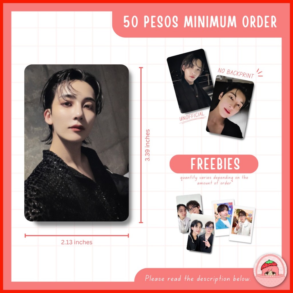 § SVT JEONGHAN & WONWOO JXW THIS MAN DELUXE VERSION PC PHOTOCARD ...