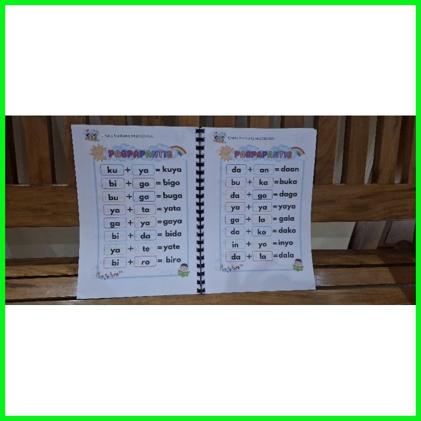 ☀ Unang Hakbang sa Pagbasa/ Reading for Beginners Ringbind Workbook A4 ...