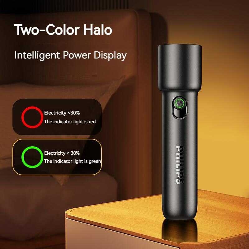 New 2024 EDC Portable Flashlight Rechargeable LED Flashlights For ...