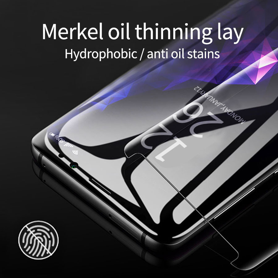 Full Cover UV Liquid Glue Curved Tempered Glass for VIVO V50 V40E V40 Pro V40 Lite V30E V30 Pro ...