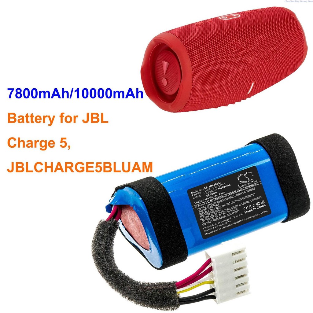 7800Mah/10000Mah 3 Dc5 Battery Gsp-1S3p-Ch4a For Charge 5, Charge5bluam ...