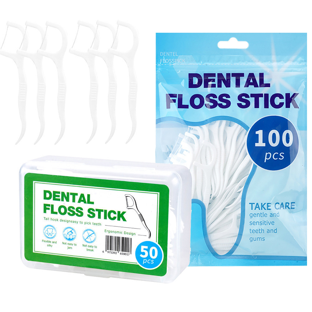 High quality Ortho Floss Disposable Picks Clean Between Tooth ...