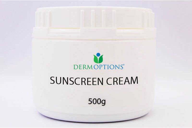 SUNSCREEN Derm Options CREAM 500G | Shopee Philippines
