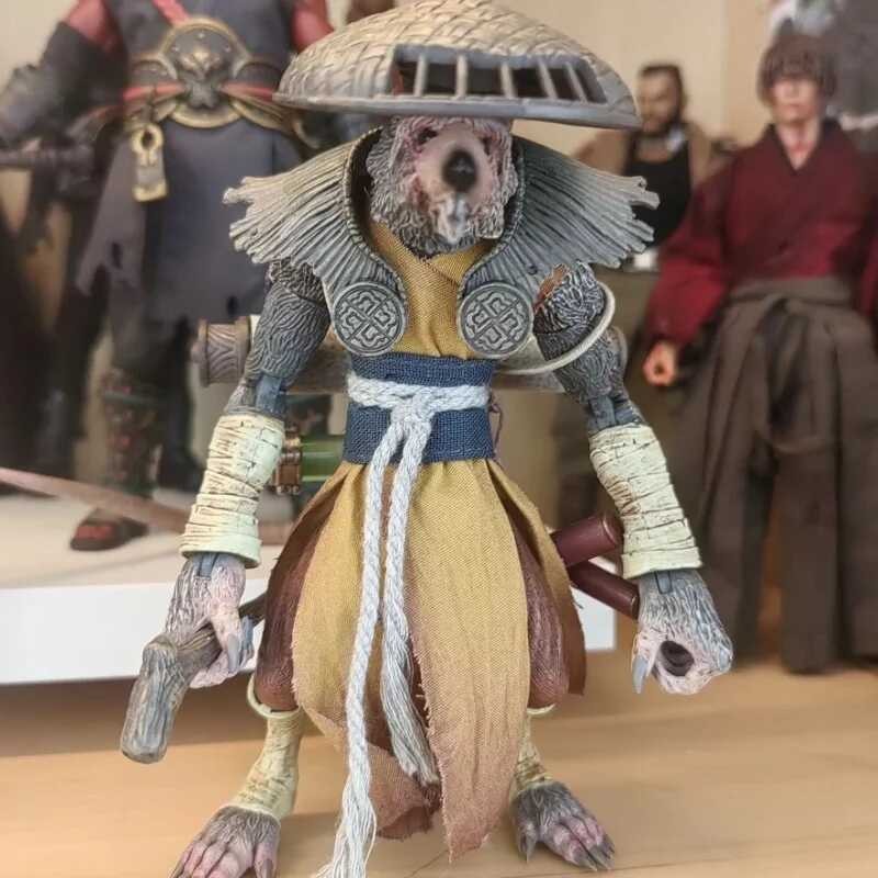 Fury Spot Toys Action Figure Samurai Turtles Wave 2 Autumn Master Parts ...