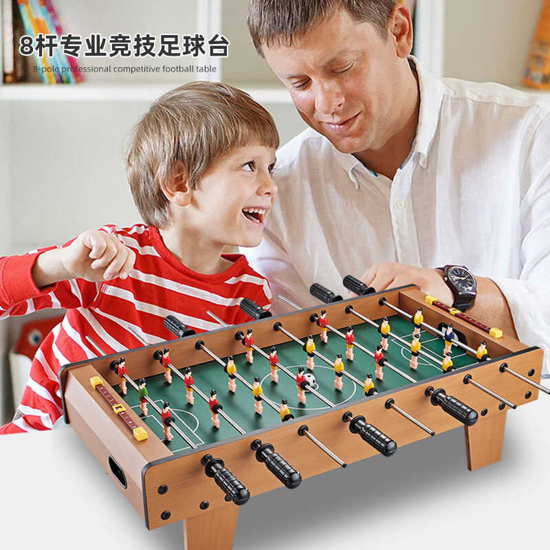 A7 Wooden Football Games On Children's Desks, Tabletop Board Games, Two ...