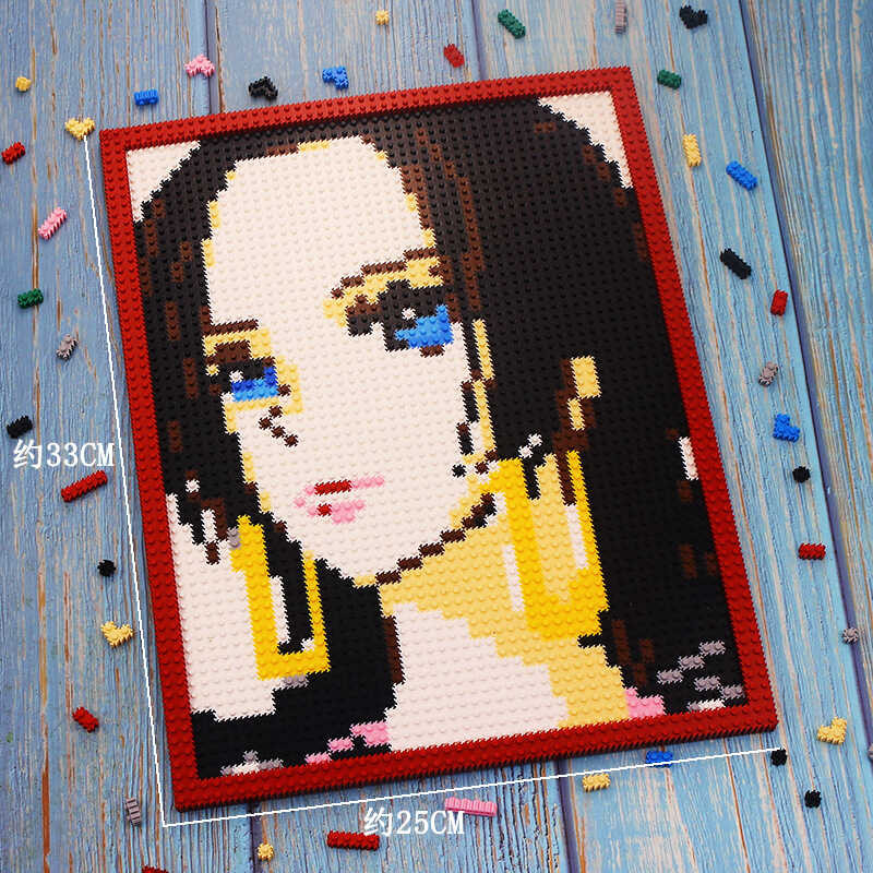 Liangao 6200 One Piece Luffy Fire Shadow Cartoon Decoration Drawing ...