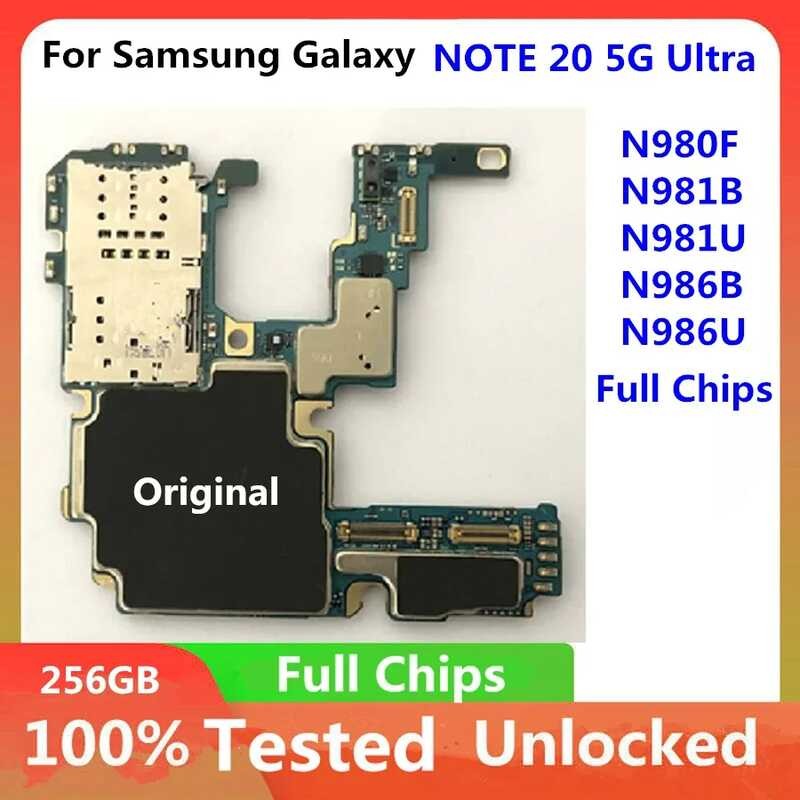 For Samsung Galaxy Note 20 Ultra 4G N980f N981u 5G N981b N985f N986u ...