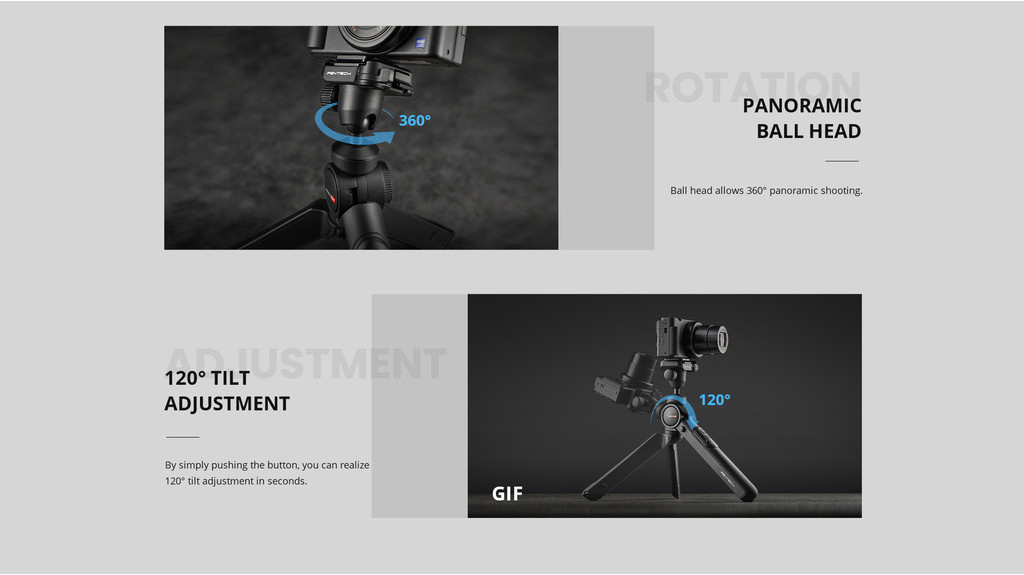 PGYTECH MANTISPOD2.0 (No Remote Control) - Praying Camera Tripod Stand ...