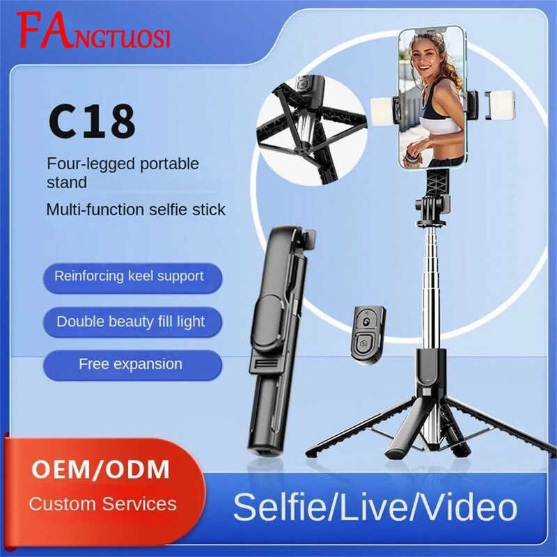 2025 FANGTUOSI Ong Wireless Selfie Stick Para Sa Smartphone 40.5 Inch ...