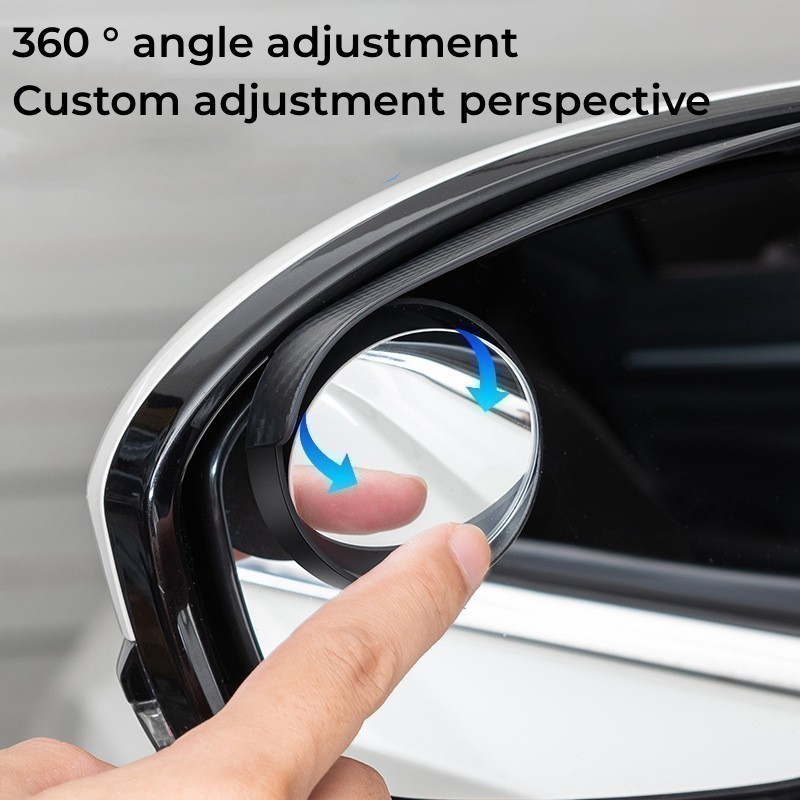 2 Pcs/Set MG Car Rear View Mirror Rain Eyebrow Visor Blind Spot ...