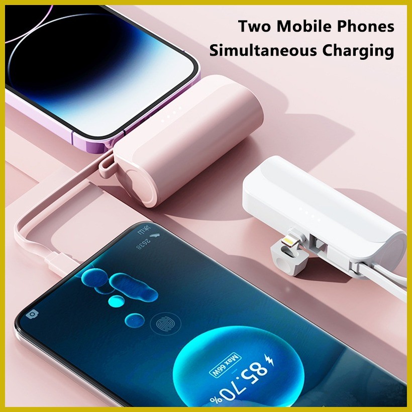 ⭐ Samsung Mini Powerbank 20000mAh 2in1 Type C iPhone Power Bank Fast ...