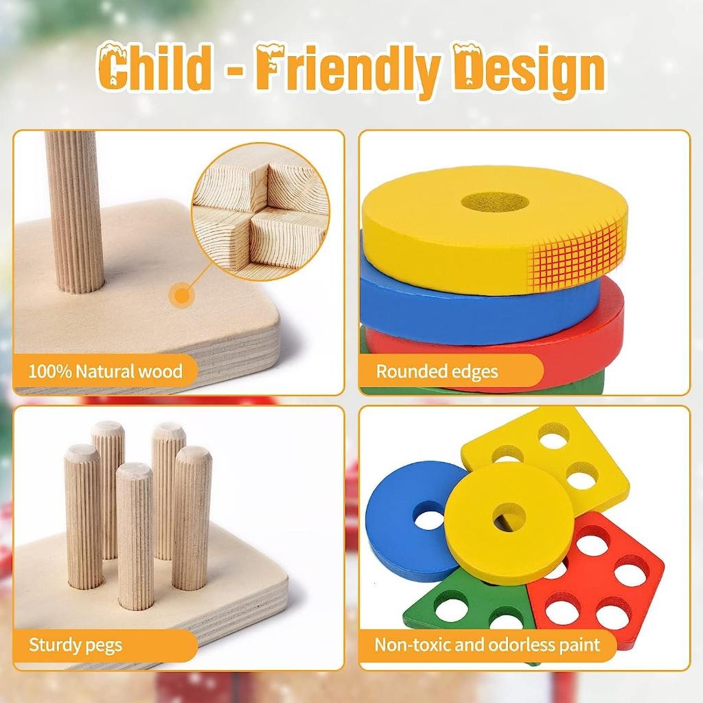 Puzzle Toys - Educational Wooden Puzzles for Kids | Shape & Color ...