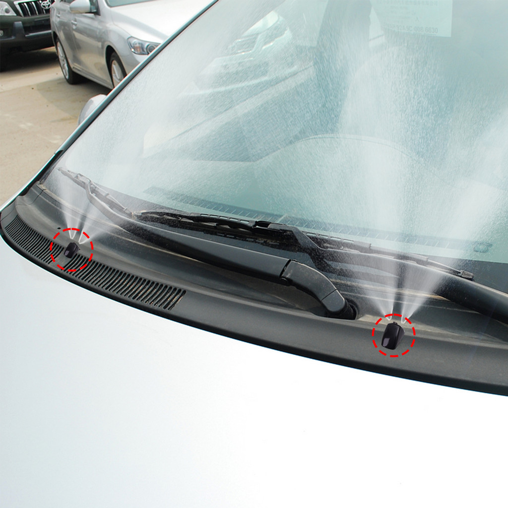 Universal Car Windshield Wiper Water Spray Nozzle Replaceable 3 Holes ...