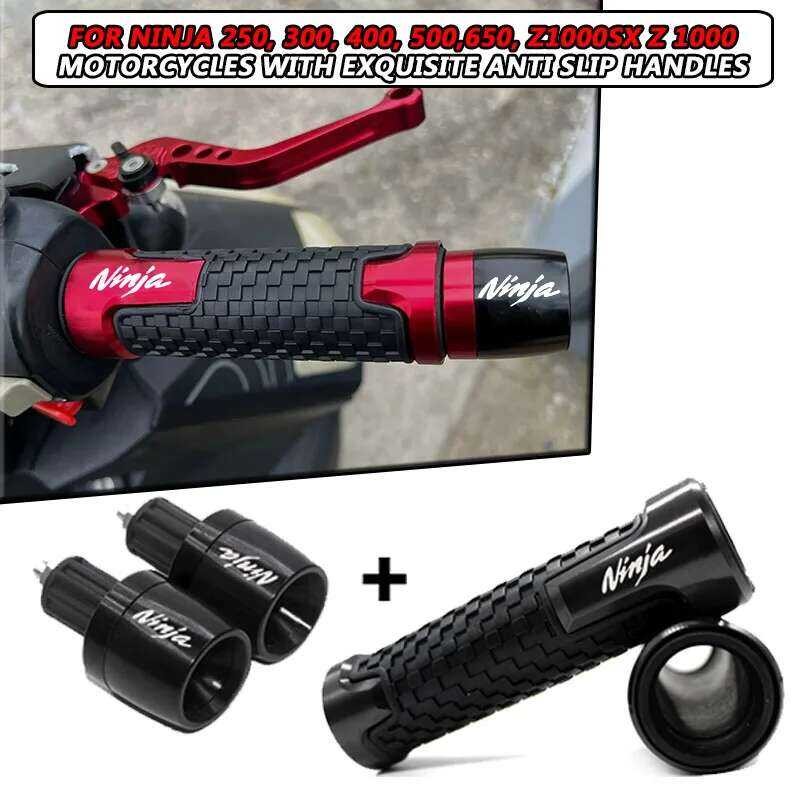 For Ninja 250,300,400,500,650,1000,Z1000sx Motorcycle Handle,Anti Slip ...