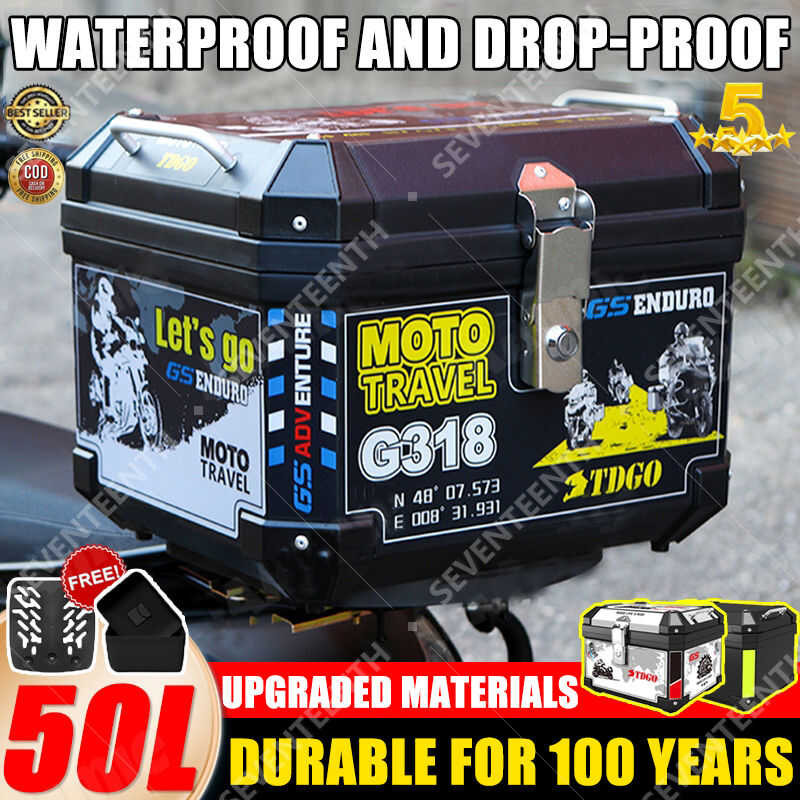 Durable For 50 Years Motorcycle Trunk Box Motorcycle Top Box TOP BOX ...