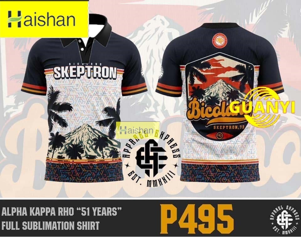 2024 AKP 51st Anniversary Alpha Kappa Rho Full Sublimation POLO Shirt ...