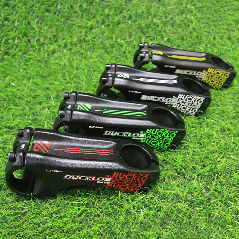BUCKLOS Bike Stem 17° MTB Negative Stem Light Weight Aluminum Alloy ...